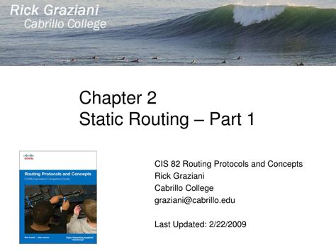 PPT Chapter Static Routing Part PowerPoint Presentation Free