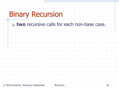 Recursion 542018 Presentation For Use With The Textbook Data Structures And Algorithms In Java