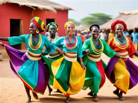 Vestimenta Y Técnica De La Danza Sabar De Senegal