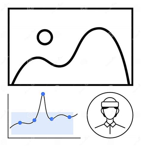 Modern Data Analysis And Virtual Interaction Symbolized With Graphs And