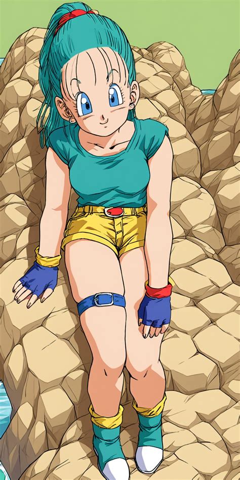 bulma \(dragonball\), thighjob | image created by user_804440704729371443 | Tensor.Art