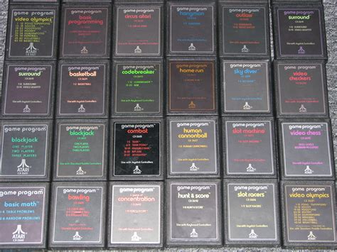 Finished Atari Text Labels Atari 2600 Atariage Forums