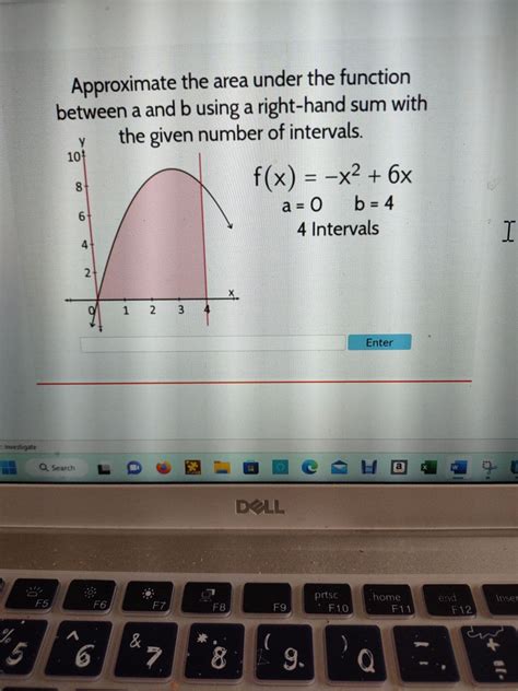 Answered Approximate The Area Under The Function Bartleby
