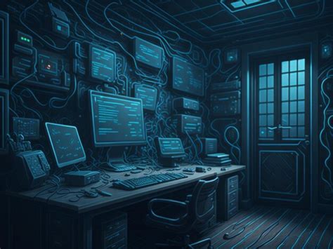 Premium Ai Image Technology Related Background