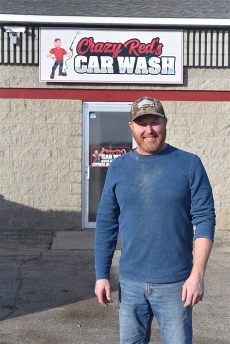 Crazy Red S Car Wash Is Now Open Pope County Tribune