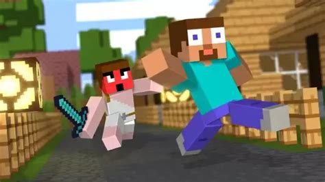 Pin By Pinner On Minecraft Animation Steve And Alex Block Bench In 2022 Animation Gaming