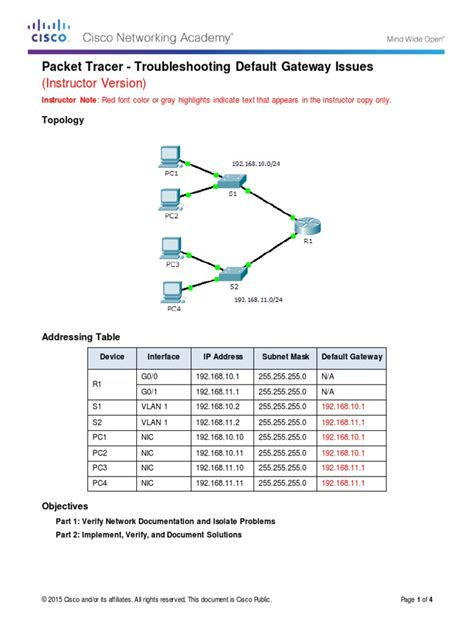 7 2 4 9 Packet Tracer Configuring Ipv6 Addressing Ilm Pdf Gateway Telecommunications