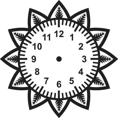 Clock Face Vector Art Icons And Graphics For Free Download