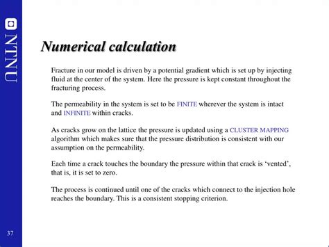Ppt Burst Exponents In Stochastic Modeling Experiments Of Hydraulic Fracture Powerpoint