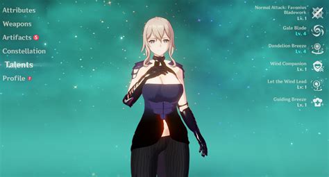 Saber Lancer Alter Jean Mod For Genshin Impact Gi Mods