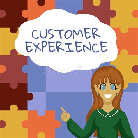 Conceptual Caption Customer Experienceinteraction Between Satisfied Customer And Organization