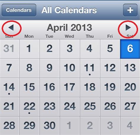 How To Navigate Fast In IPhone S Calendar App Simple Trick Techglimpse