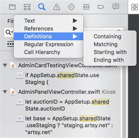 Xcode Search The Hidden Gems Arek Holko
