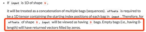 Is This A Bug In Torchnnembeddingbag Pytorch Forums