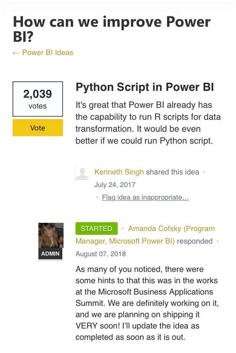Abdirahman Shire On Linkedin Python Scripts For Power Bi Wonderful Stuff