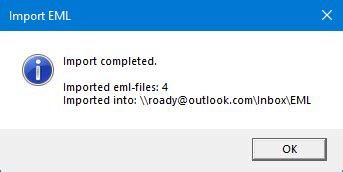 Importing Eml Files Into Outlook Robert
