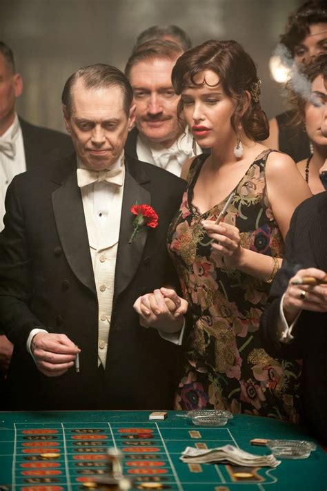 Steve Buscemi As Nucky Thompson And Paz De La Huerta As Lucy Danziger