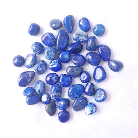 خرید و قیمت سنگ لاجورد تراش ناگت از غرفه سنگ حاجی