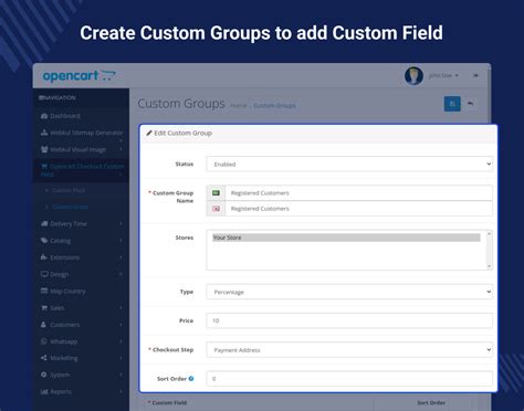 Opencart Checkout Custom Fields Add Dynamic Options To Checkout Webkul