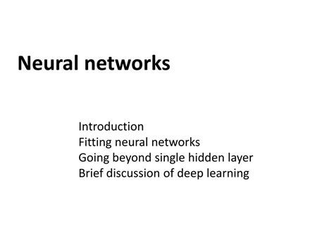 Ppt Neural Networks Powerpoint Presentation Free Download Id1881468