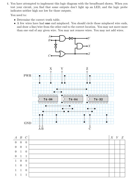 Solved You Have Attempted To Implement This Logic Diagram Chegg