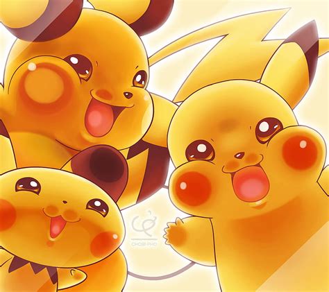 Pichu Pikachu Wallpaper 4k