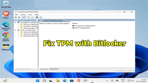 How To Fix Tpm Error With Bitlocker In Windows Youtube How To Fix Tpm Error With Bitlocker In Windows Youtube