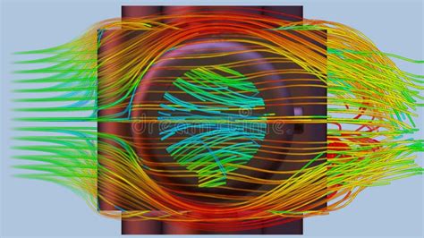 Industrial Universal Joint Cooling Airflow Simulation Cfd Simulation Computational Fluid