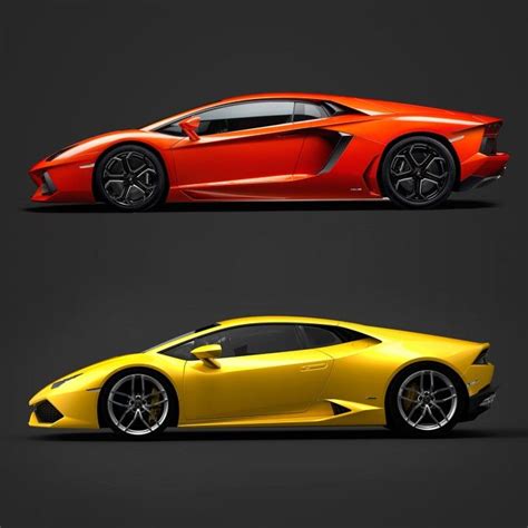 Lamborghini Aventador And Huracan Design Comparison New Sports Cars