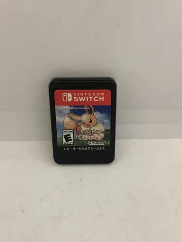 Pokemón Lets Go Eevee Nintendo Switch Usado Sem Caixa