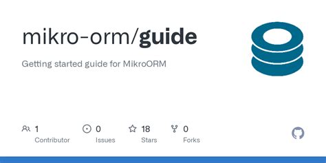 Github Mikro Ormguide Getting Started Guide For Mikroorm