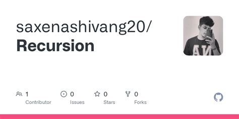 Github Saxenashivang20recursion