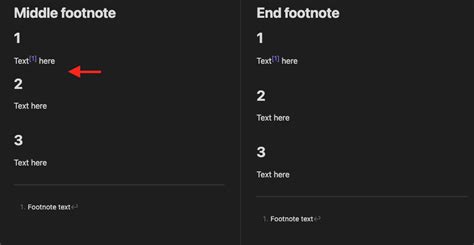 Mid Document Footnotes Cause Inconsistent Spacing Before Headings Bug
