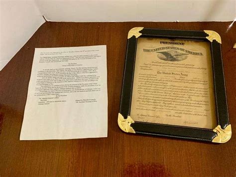War Department Army Declaration Document 1919 Bhhs Ga Properties