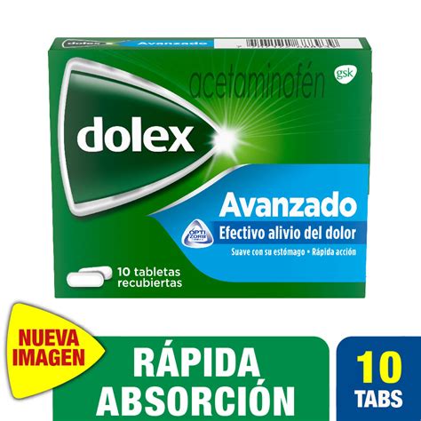 Dolex Avanzado Caja X 10 Tabletas Axa Lo Tiene