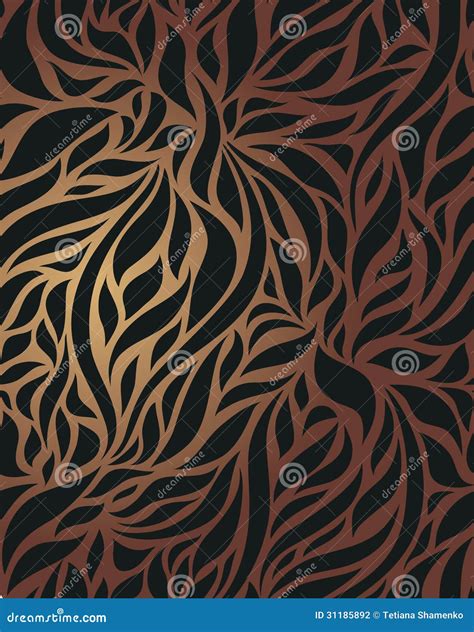 Black Abstract Pattern Stock Vector Illustration Of Curtains 31185892