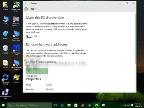 Enable Random MAC Address In Windows For Wi Fi Adapter