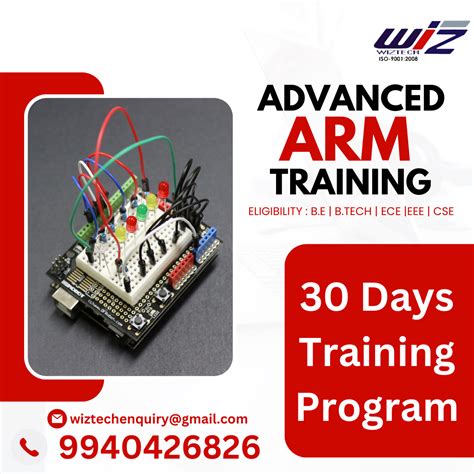 best arm microcontroller training in chennai — embedded system training