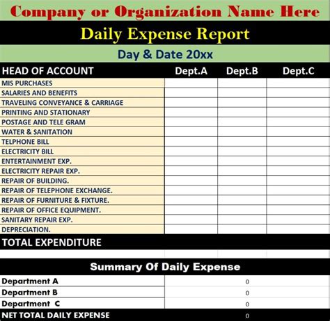 Free 5 Management Report Templates Excel Word Template