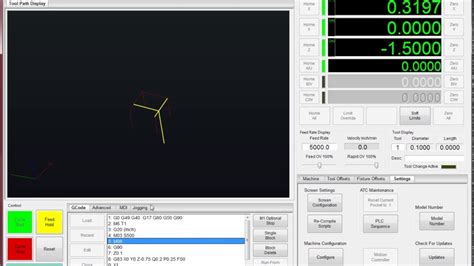 G Code Editor Machmotion Control Tip Youtube