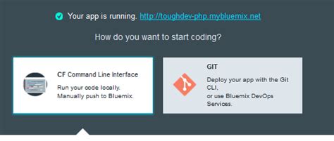 Exploring Ibm Bluemix Part 2 Using Php Toughdev