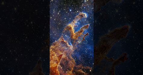 Pillars Of Creation เสาแห่งการก่อกำเนิด ภาพใหม่จากกล้องเจมส์ เว็บบ์