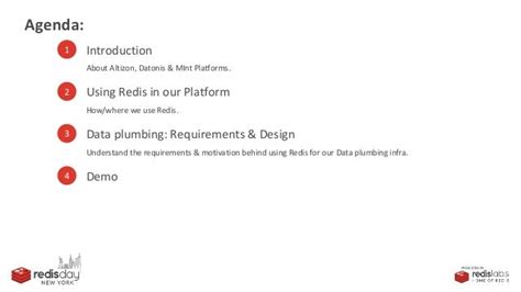 Redis For Distributed And Fault Tolerant Data Plumbing Infrastructure