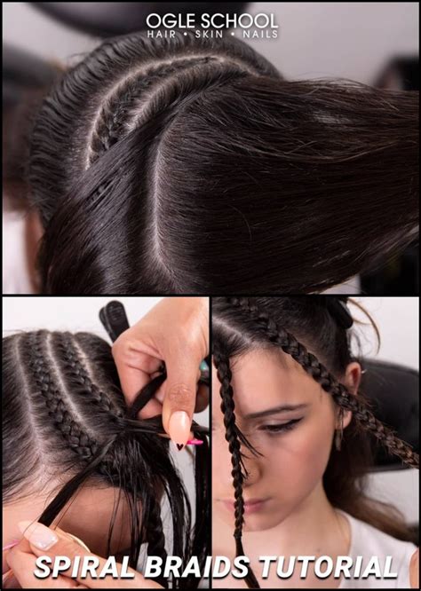 Tutorial Demystify The Spiral Braids Look Ogle School