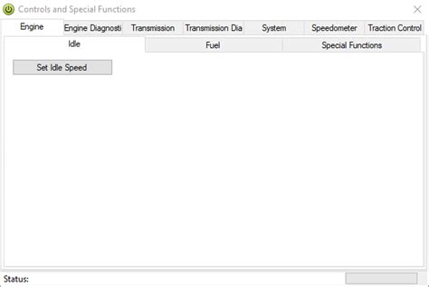 Controls And Special Functions