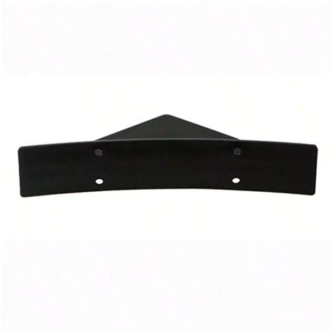 One Set Of Car Modified Triangle Rear Diffuser Bumper Curved Underbody