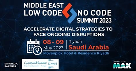 Industry Events Middle East Low Code No Code Summit