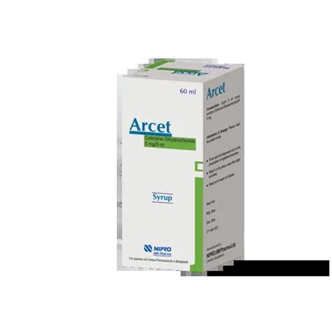 Arcet 10 Mg Syrup Uses Side Effects Price And Dosage Osudpotro