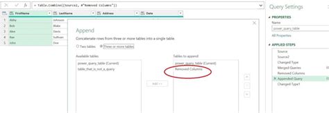 Adding Data To A Table That Is Not A Query From A Power Query Table • Power Query • Excel Forum