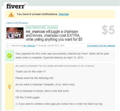 The Wonderful World Of Fiverr